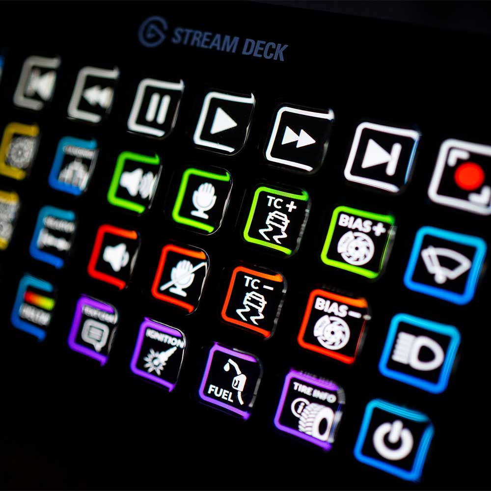 Stream Deck Icon Pack | Treq | Sim Racing Equipment